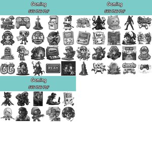 Gaming Sheet, Gaming Digital Sheet, Printable Gaming Art, Instant ...