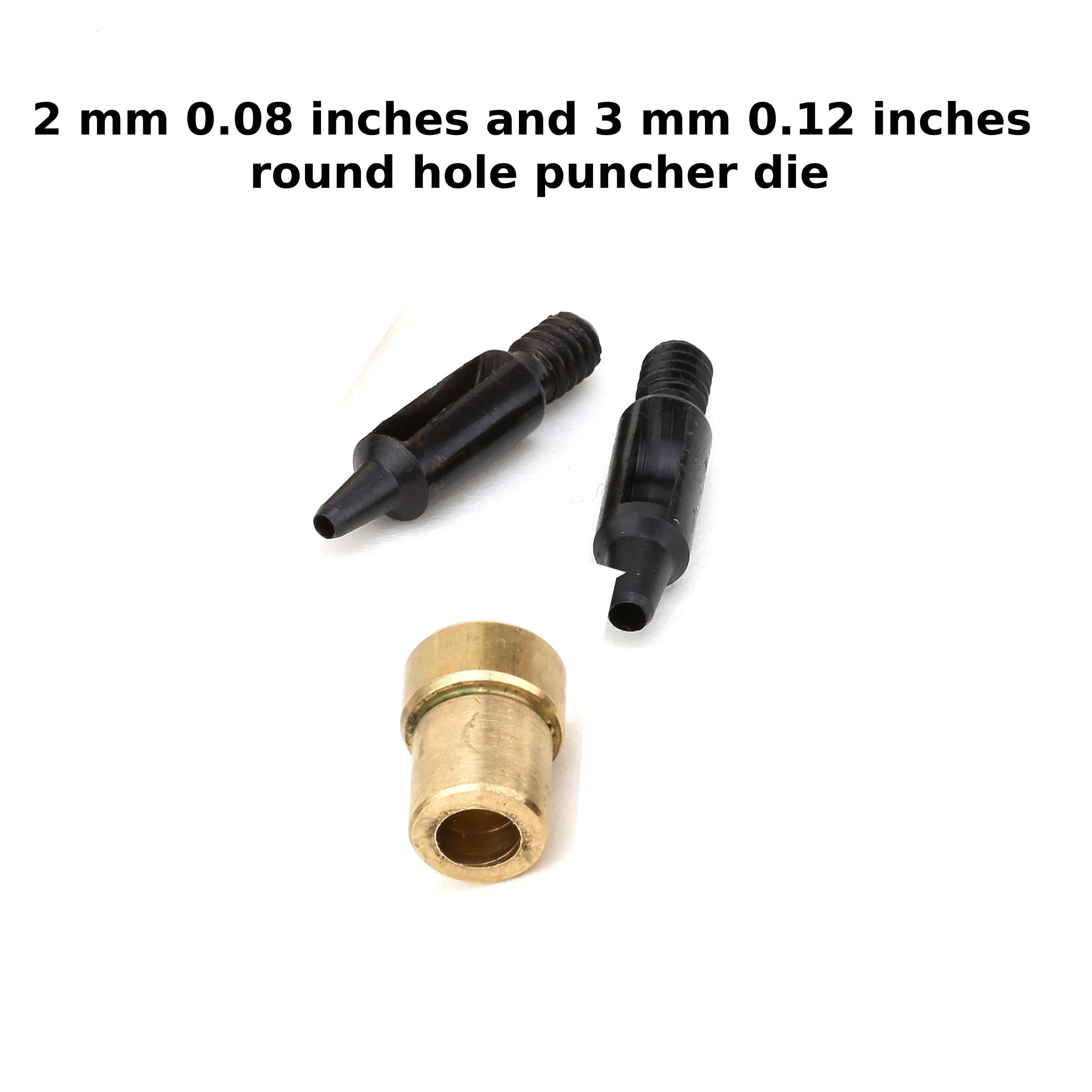 Professional Hand Press Machine Dies Set for Eyelet Grommets, Snap ...