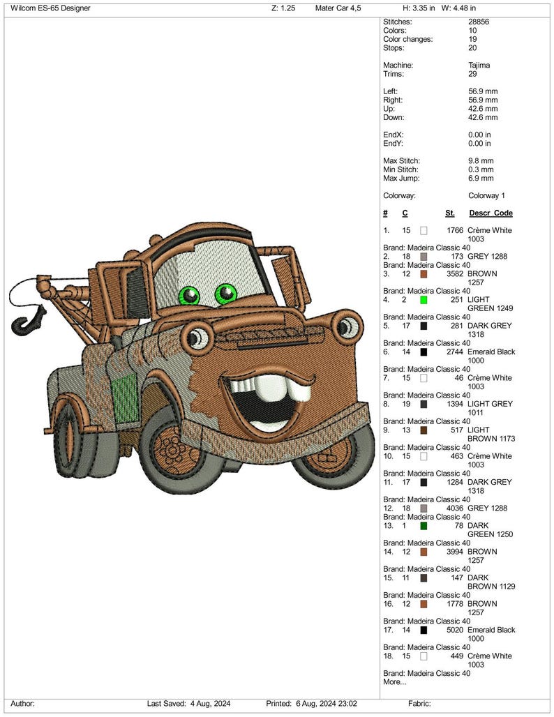 Mater V2 Machine Embroidery Design Files - Etsy