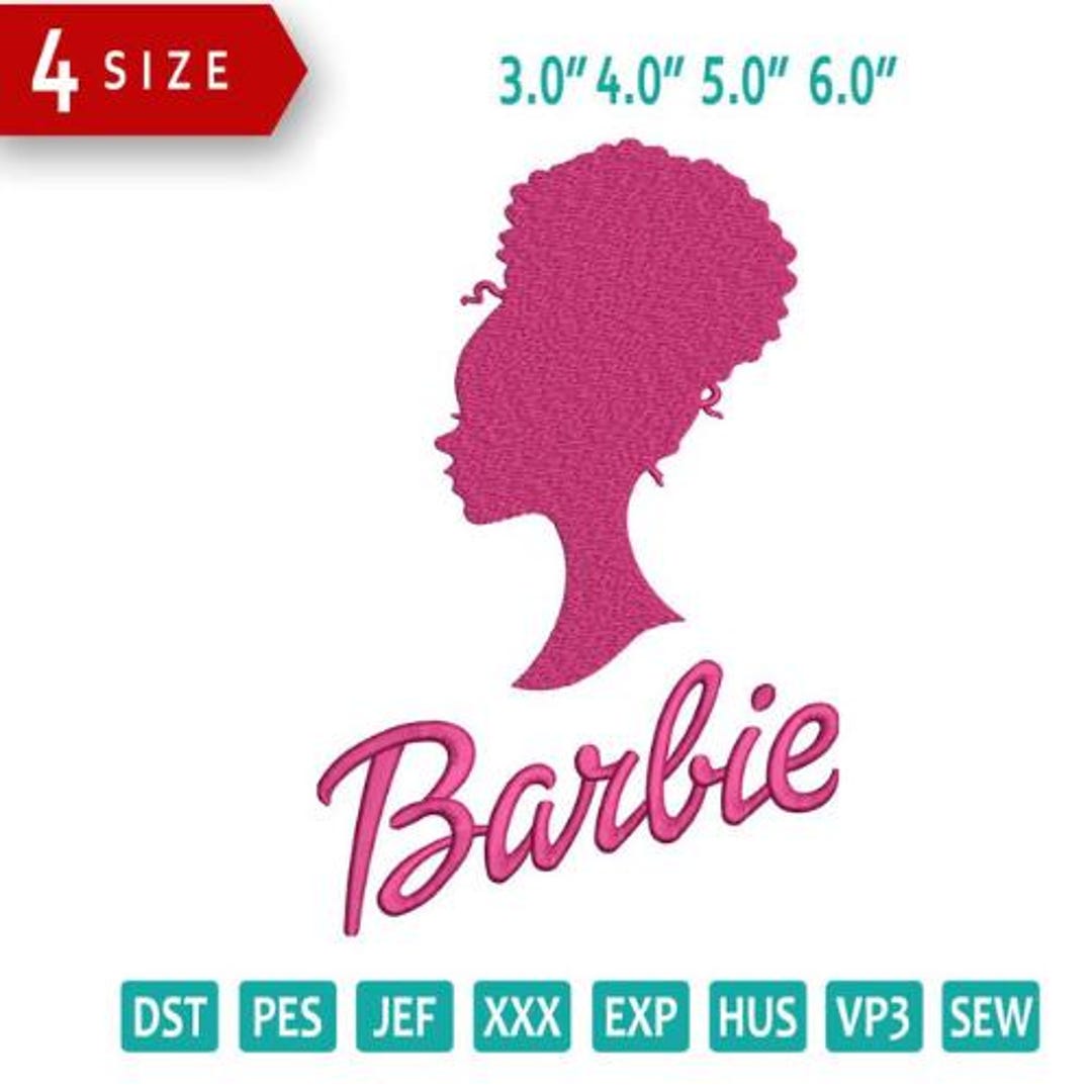 Barbie Embroidery Design Files - Etsy
