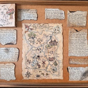 Custom/personalised Fantasy World Map Artwork - Etsy UK