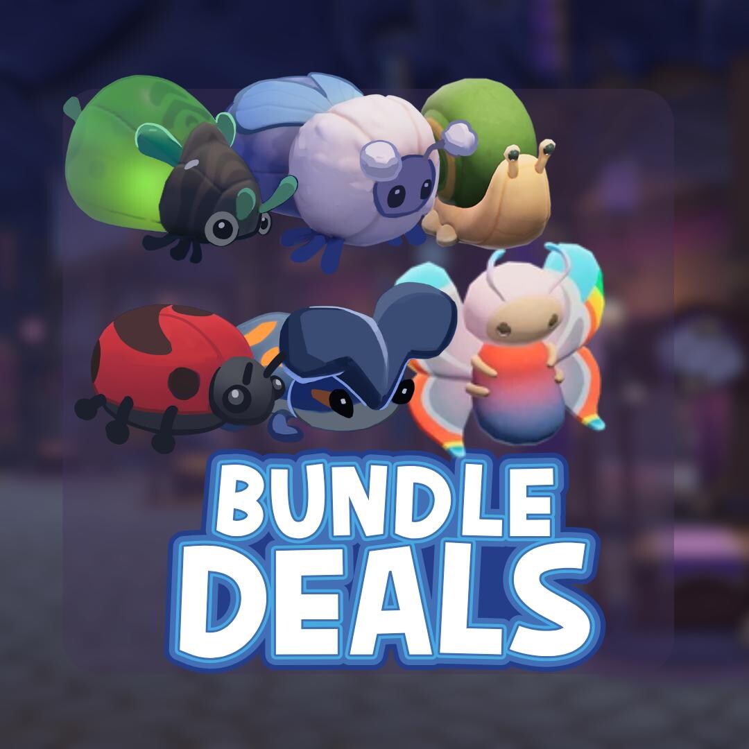 Bug-catching Bundle - Palia Plushie - Etsy