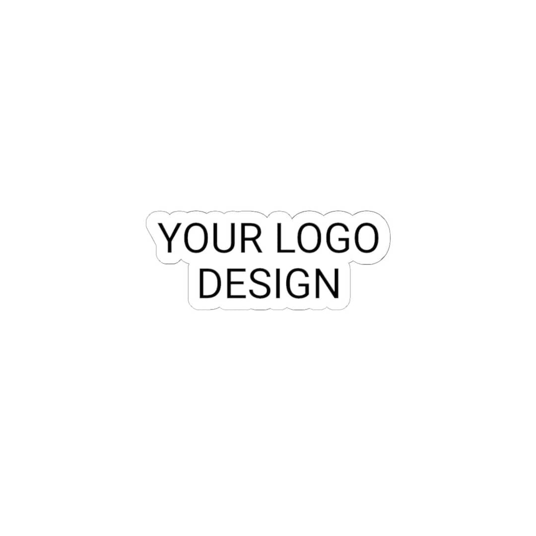 Vinyl Logo Stickers, Custom Business Decals, Laptop Branding Promo ...