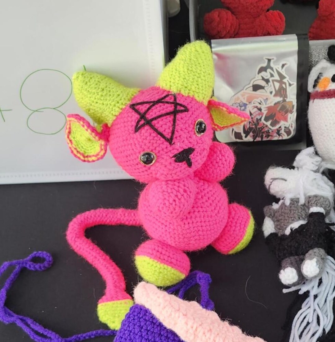 Crochet Mini Baphomet - Etsy