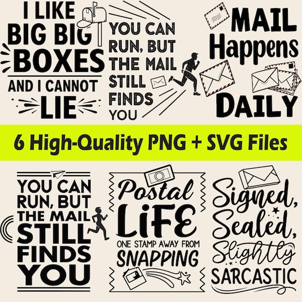 Postal Worker Svg - Etsy