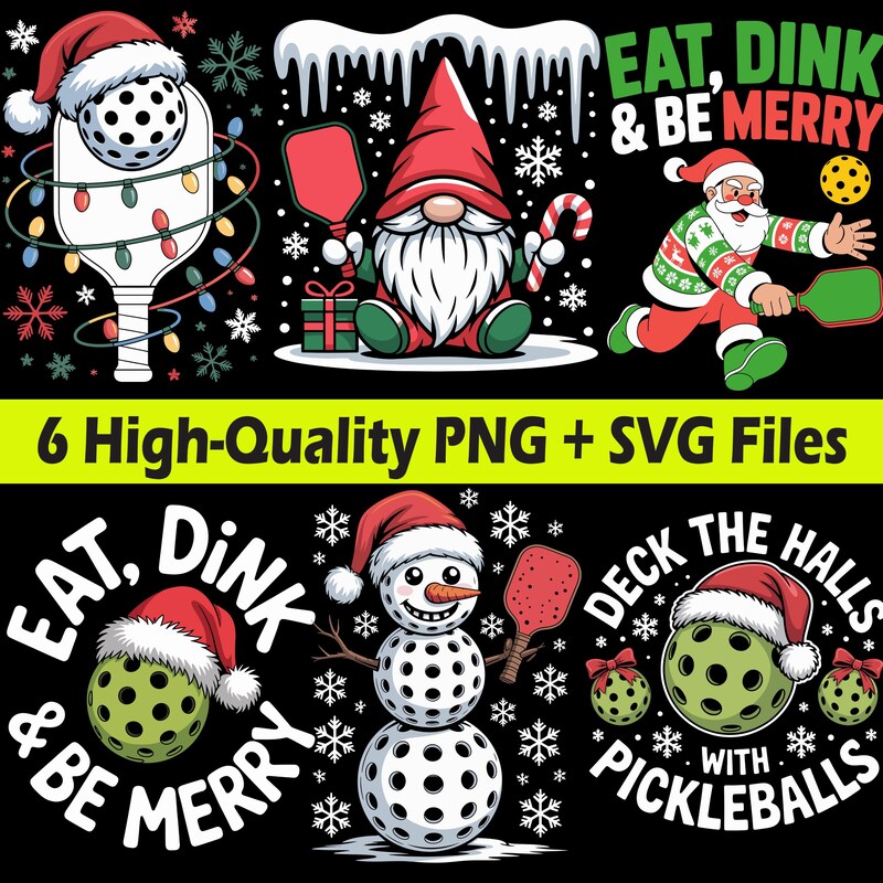 Pickleball Svg Bundle - Etsy