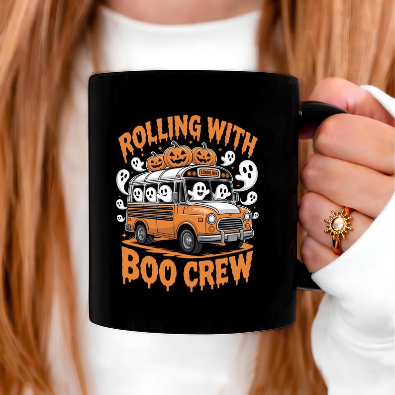 School Bus Driver Halloween SVG Bundle, Boo Crew, Pumpkin Express ...