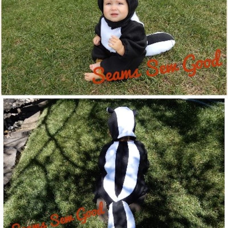 Skunk Costume - Etsy
