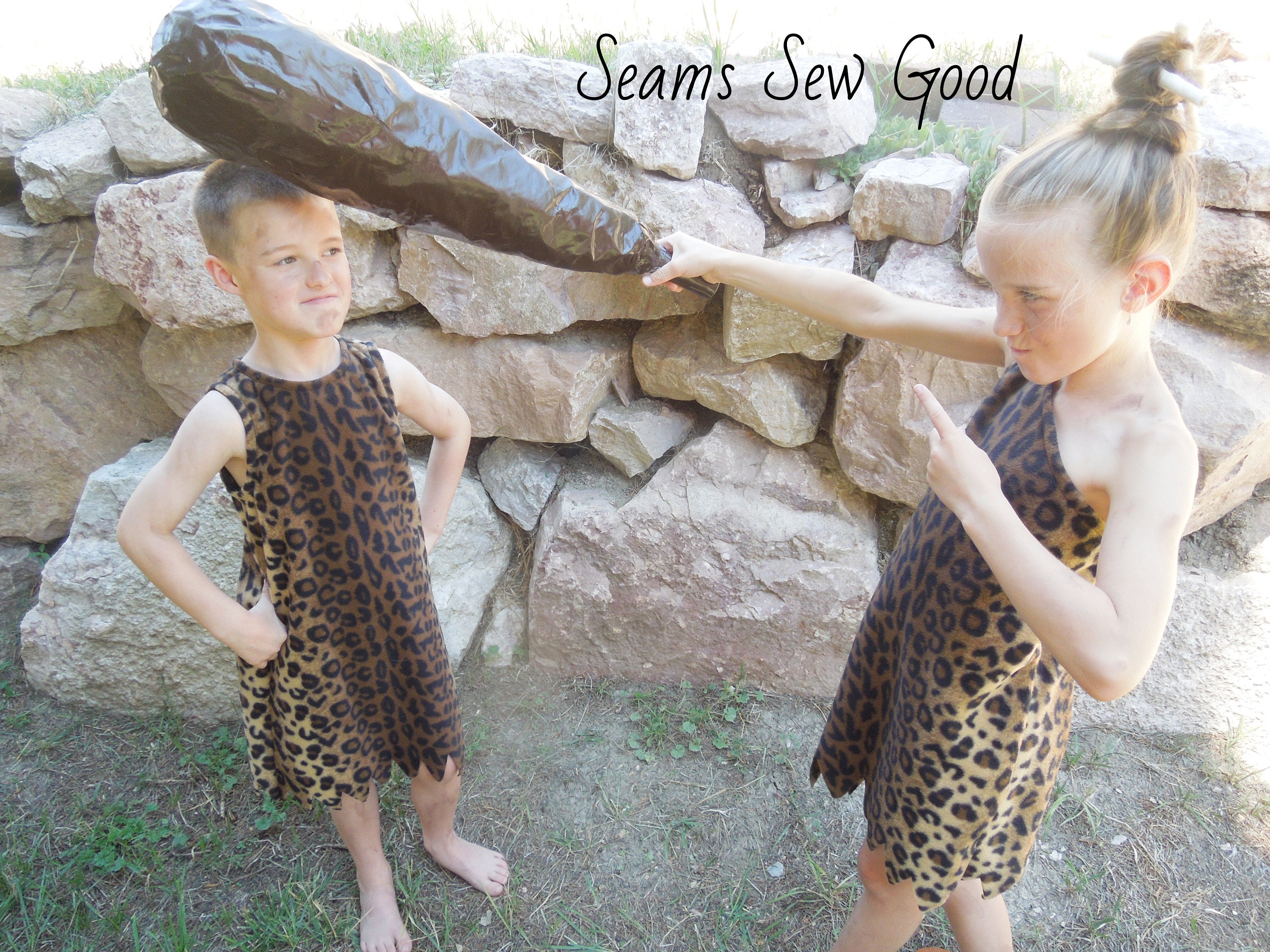 Cave Woman Costume-girls Cave Woman Halloween Costume-cave Woman ...