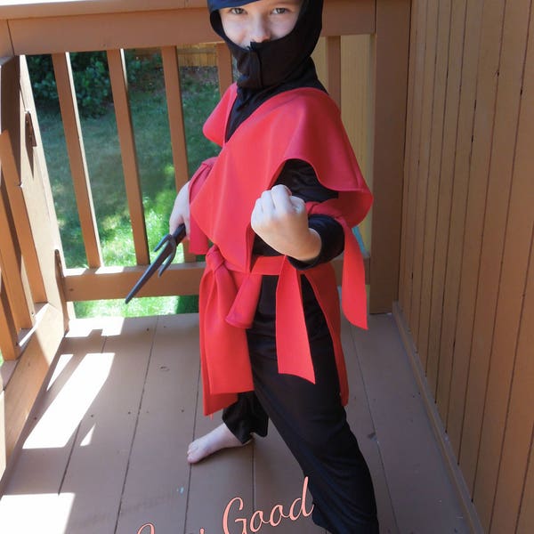 Ninja Costume - Etsy