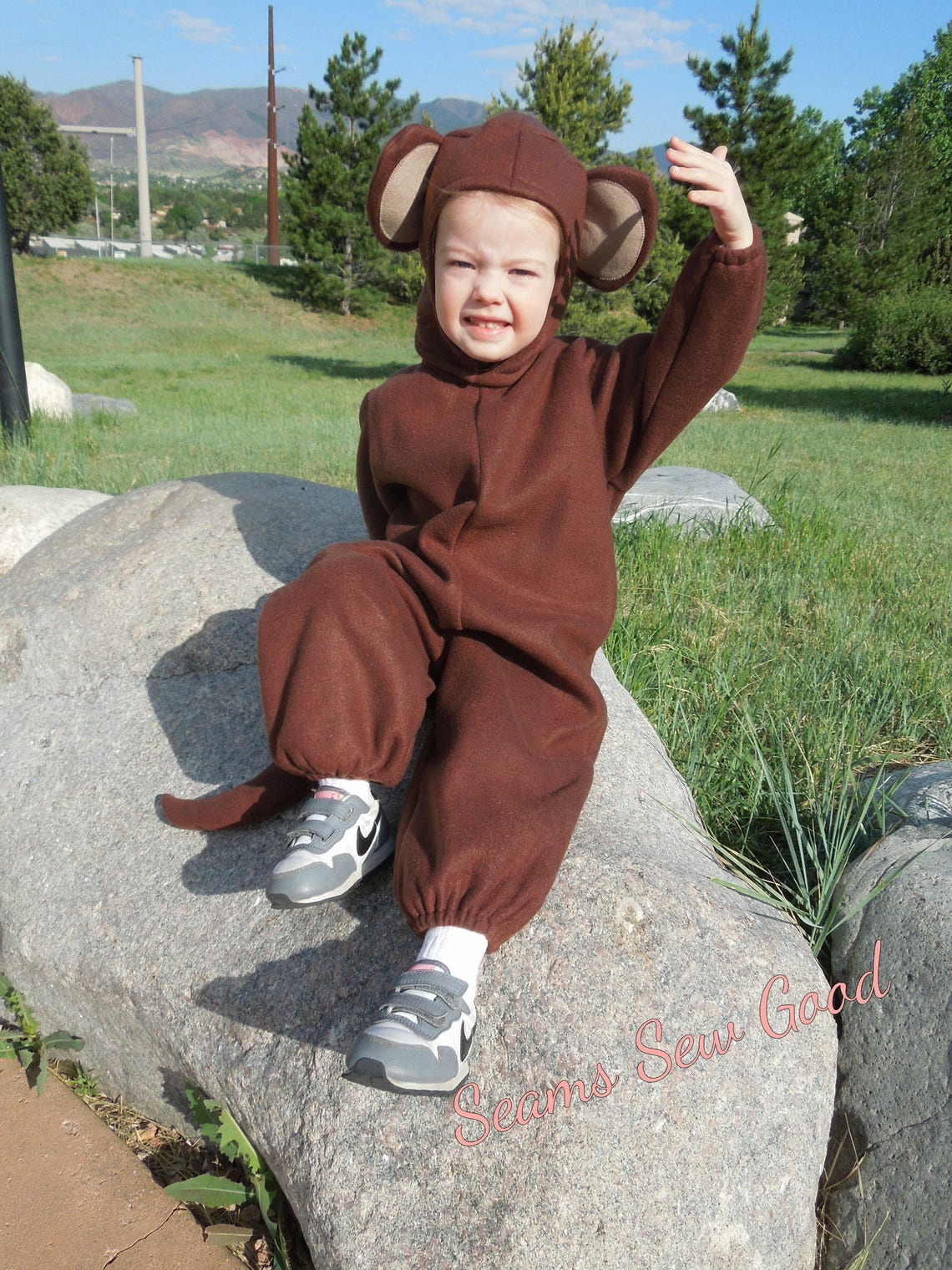 Child Monkey Costume-toddler Monkey Costume-child Monkey Halloween ...