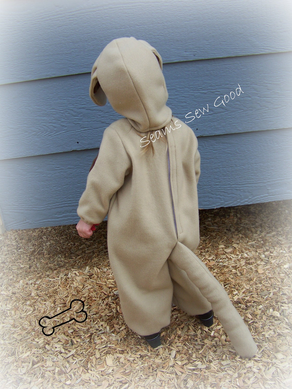 Dog Costume-dog Fleece Costume-child Dog Costume-dog Halloween Costume ...