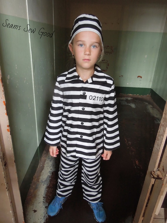 Prisoner Costume For Kids