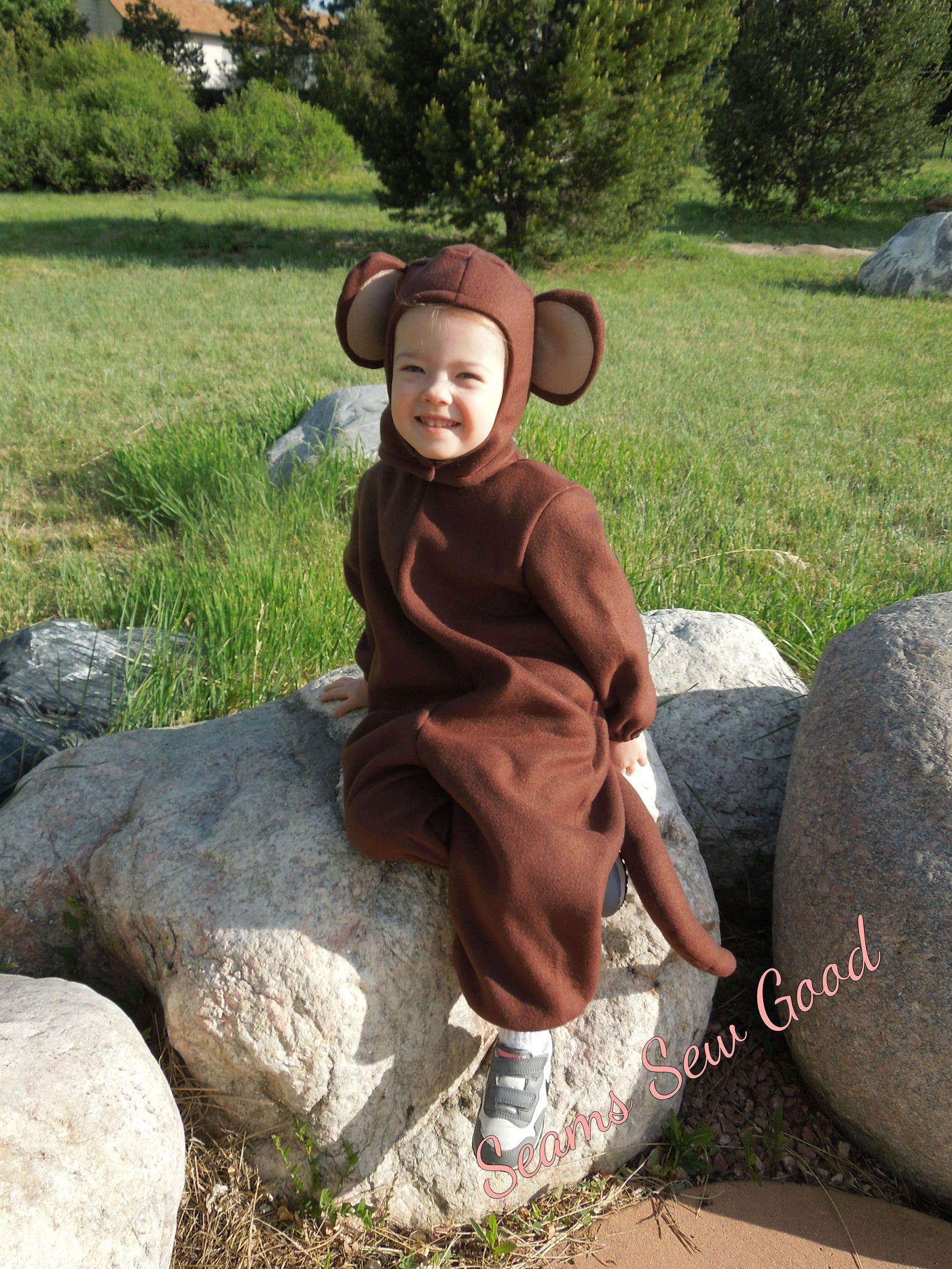 Child Monkey Costume-toddler Monkey Costume-child Monkey Halloween ...