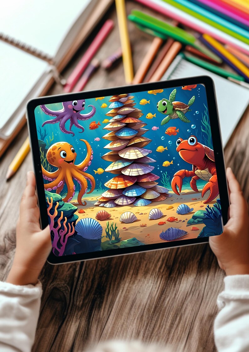 Coby and the Great Shell Rescue, Kids Storybook (digital PDF) - Etsy