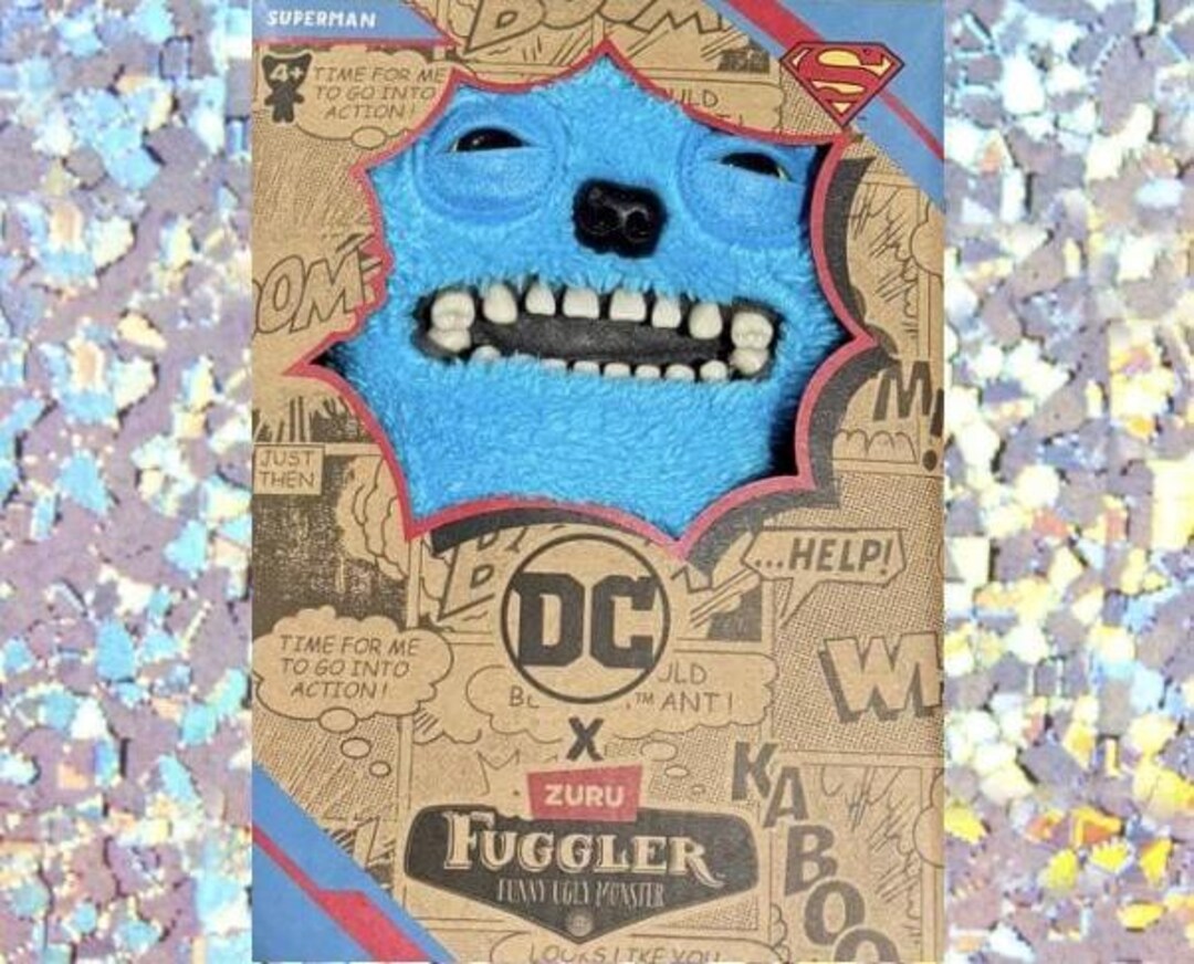 Unique Plushie | Fuggler | DC X Fuggler | Superman - Etsy