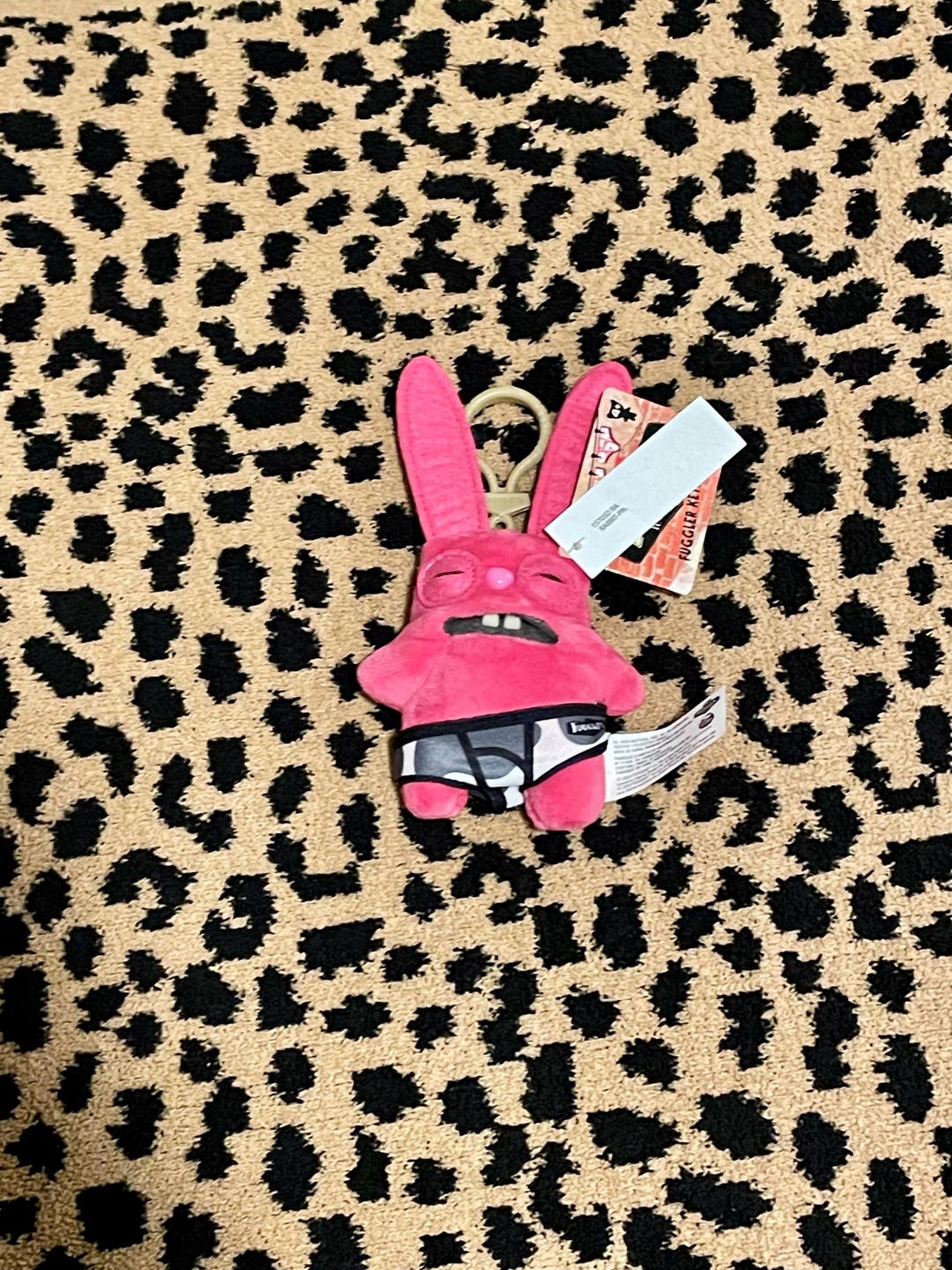 Unique Plushie | Fuggler | Fuggler Keychain | Rabid Rabbit - Etsy