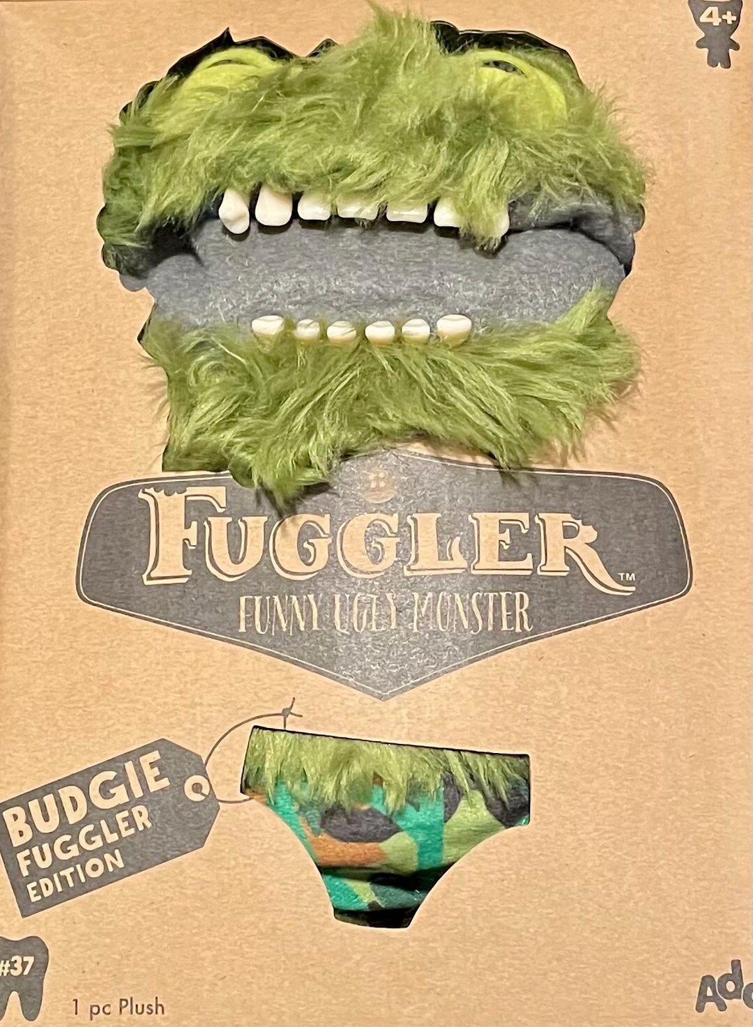 Unique Plushie Fuggler Budgie Fuggler Edition Count Under Mcgoo Green ...