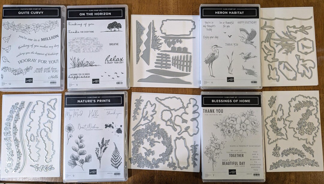 Stampin' Up! Stamp Sets (J) - Etsy