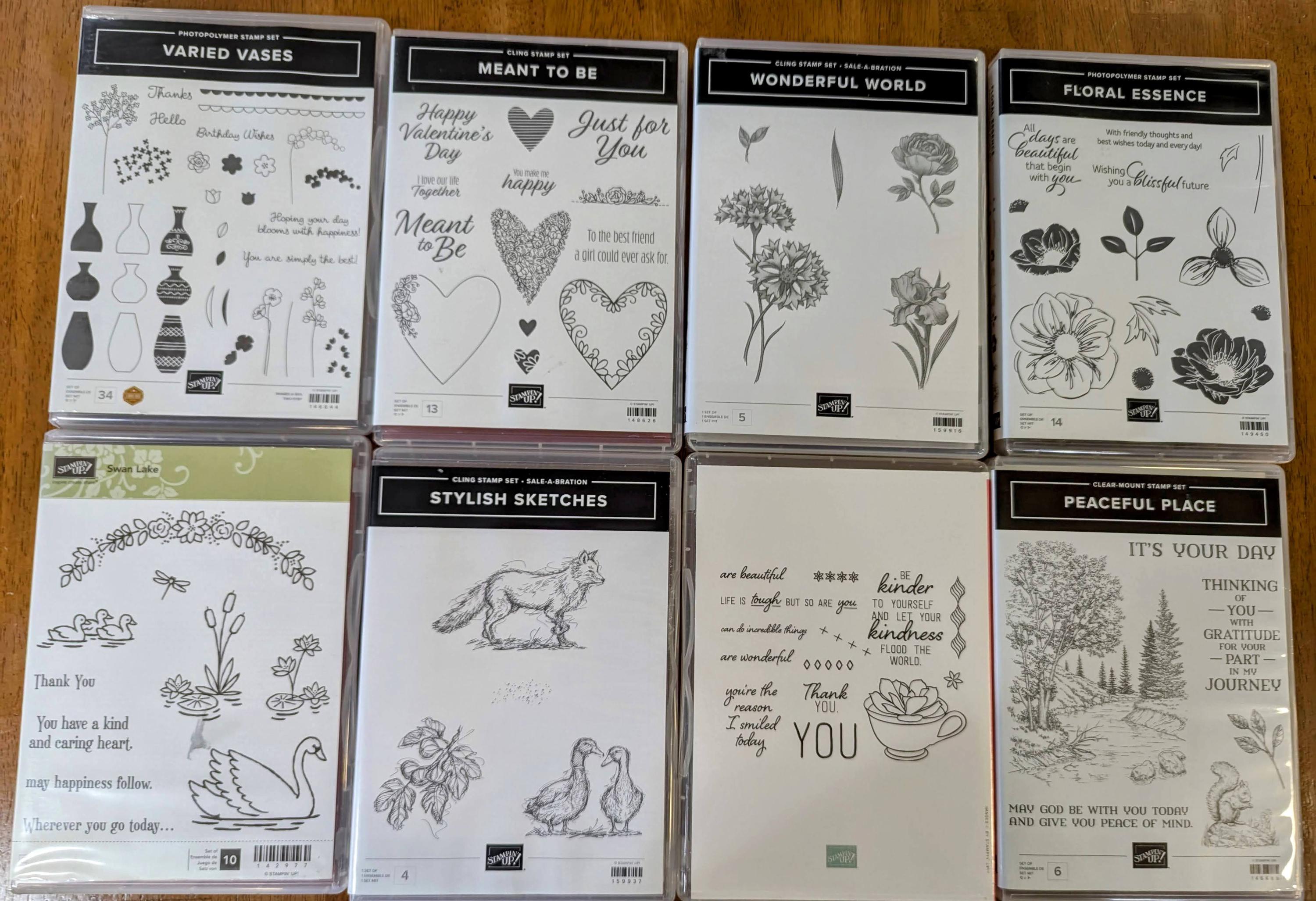 Stampin' Up! Stamp Sets (J) - Etsy