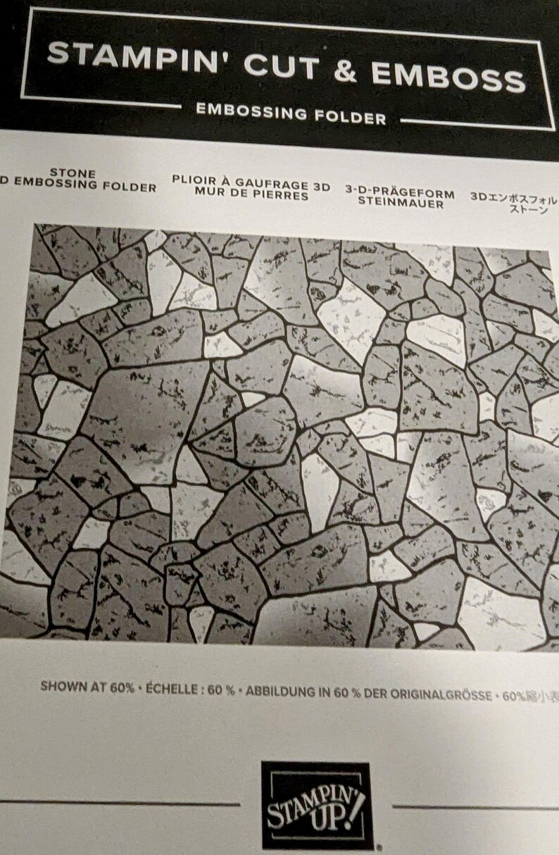 Stampin' Up! Embossing Folders (J) - Etsy