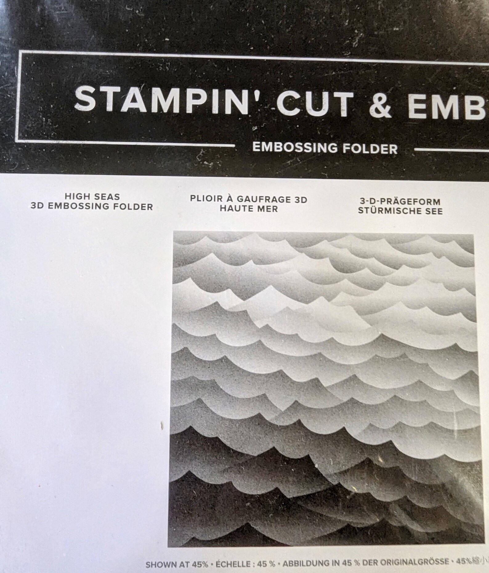 Stampin' Up! "cut & Emboss" Embossing Folders (J) - Etsy