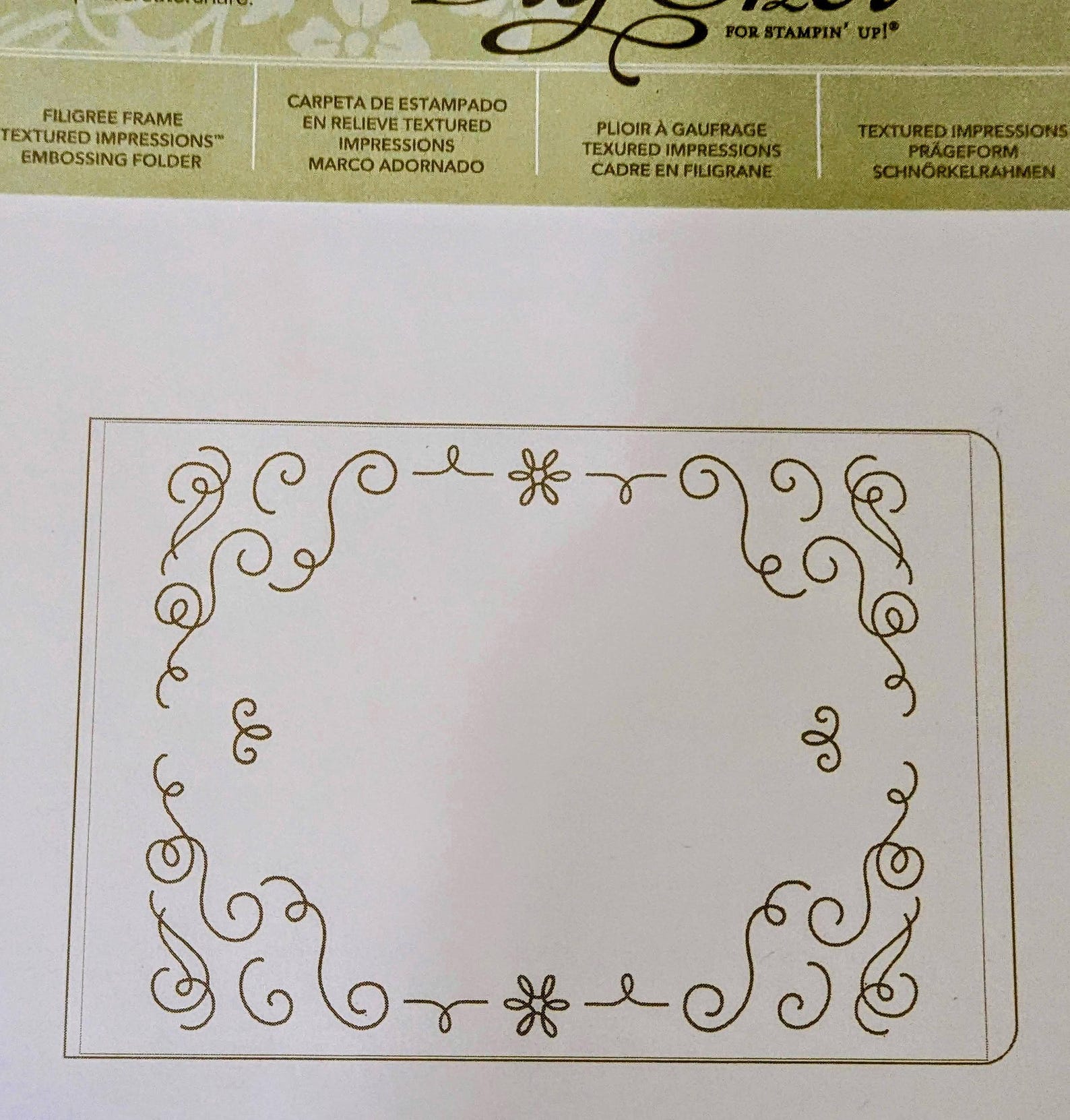 Stampin' Up! Textured Impressions Embossing Folders (J) - Etsy
