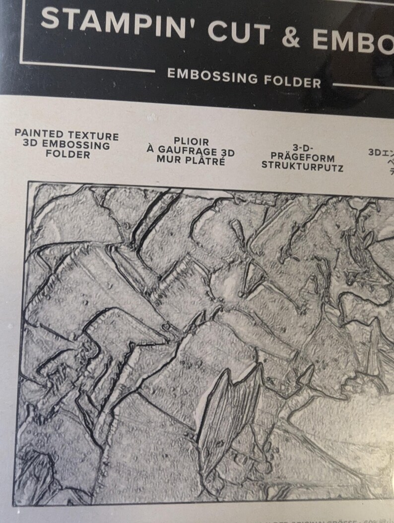 Stampin' Up! "cut & Emboss" Embossing Folders (J) - Etsy