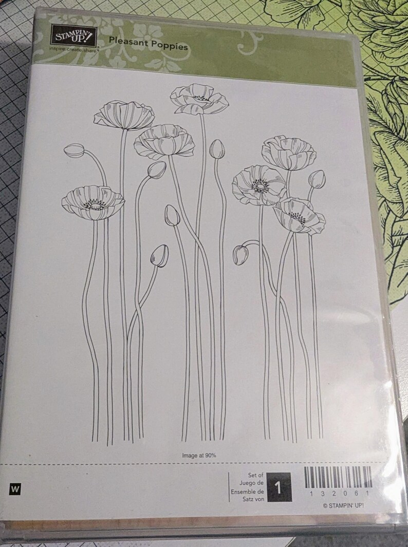 Stampin' Up! Wood Mount Rubber Stamps (J) - Etsy
