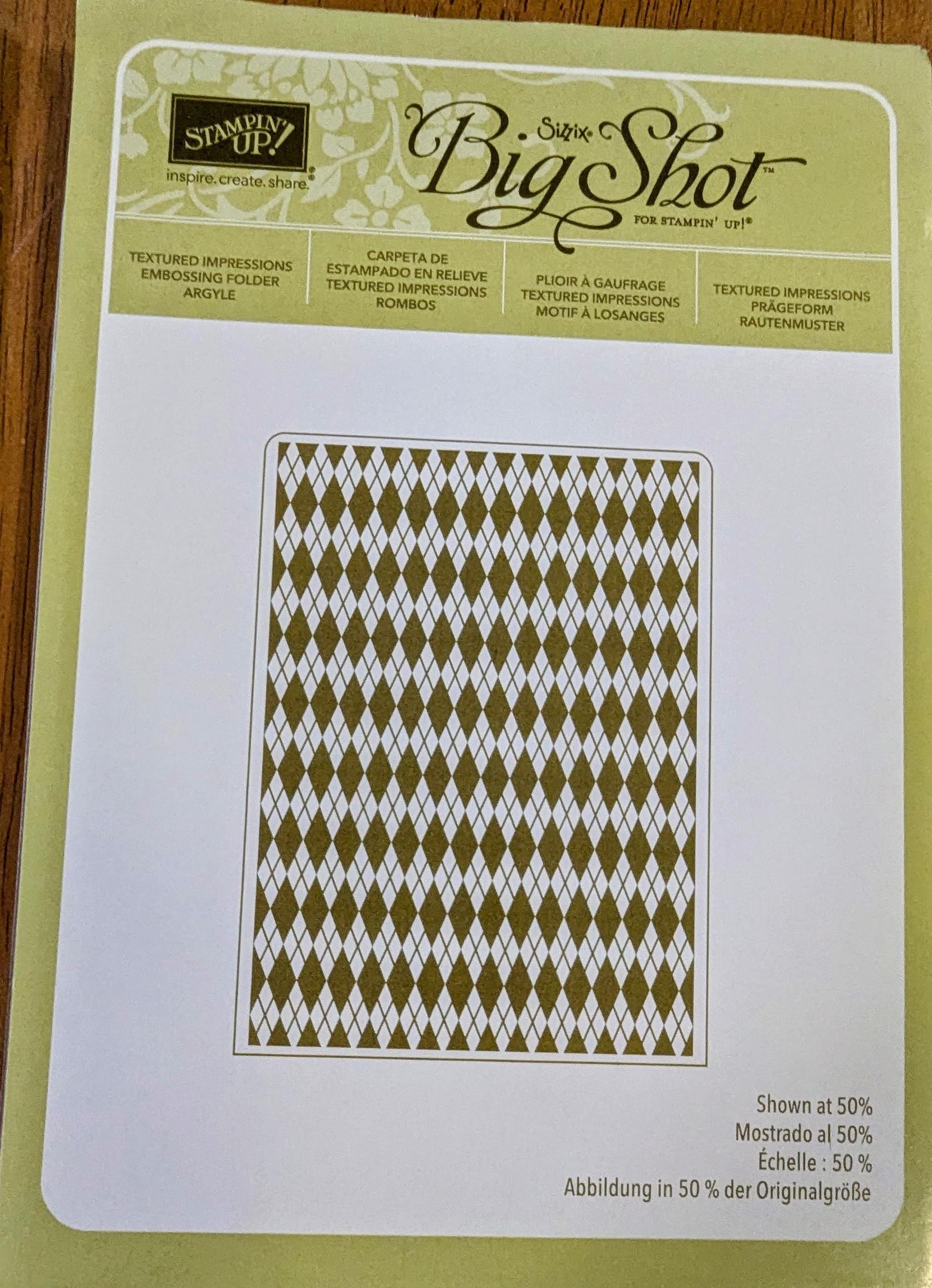 Stampin' Up! Embossing Folders (J) - Etsy