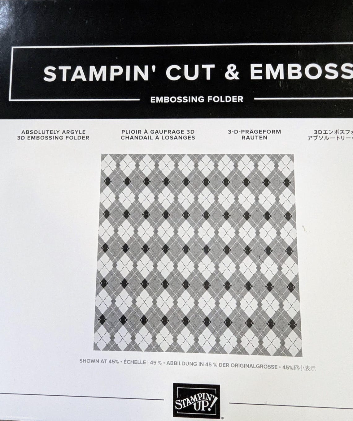 Stampin' Up! "cut & Emboss" Embossing Folders (J) - Etsy