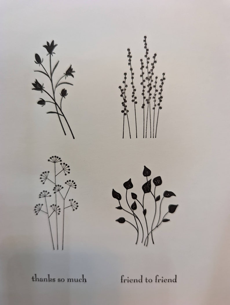 Stampin' Up Retired Stamp Sets - Etsy