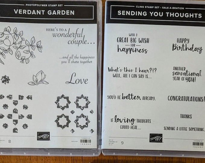 Stampin' Up! Stamp Sets (J) - Etsy