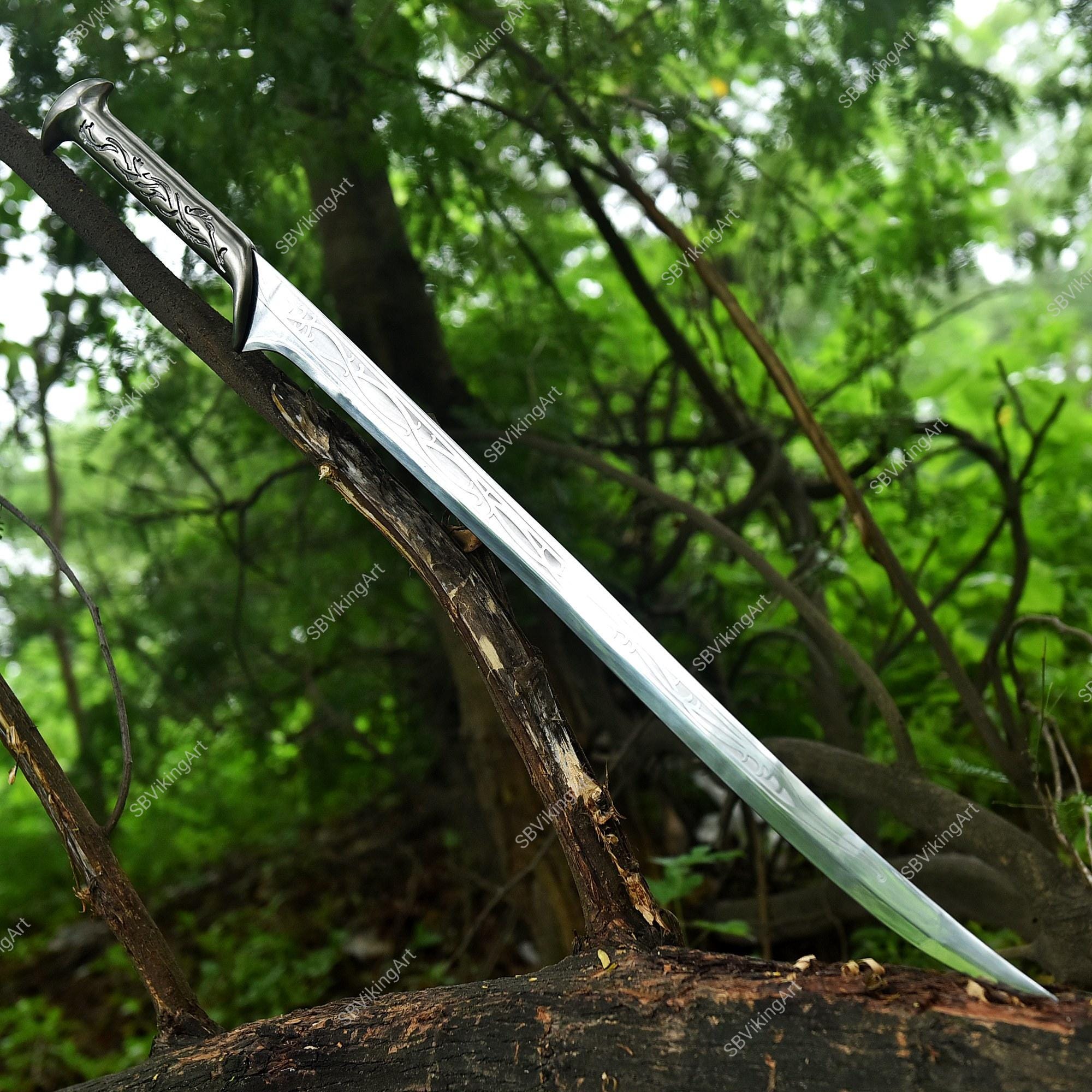 Elven Sword | Handmade Fantasy Sword | Elvish Style Sword | Cosplay ...