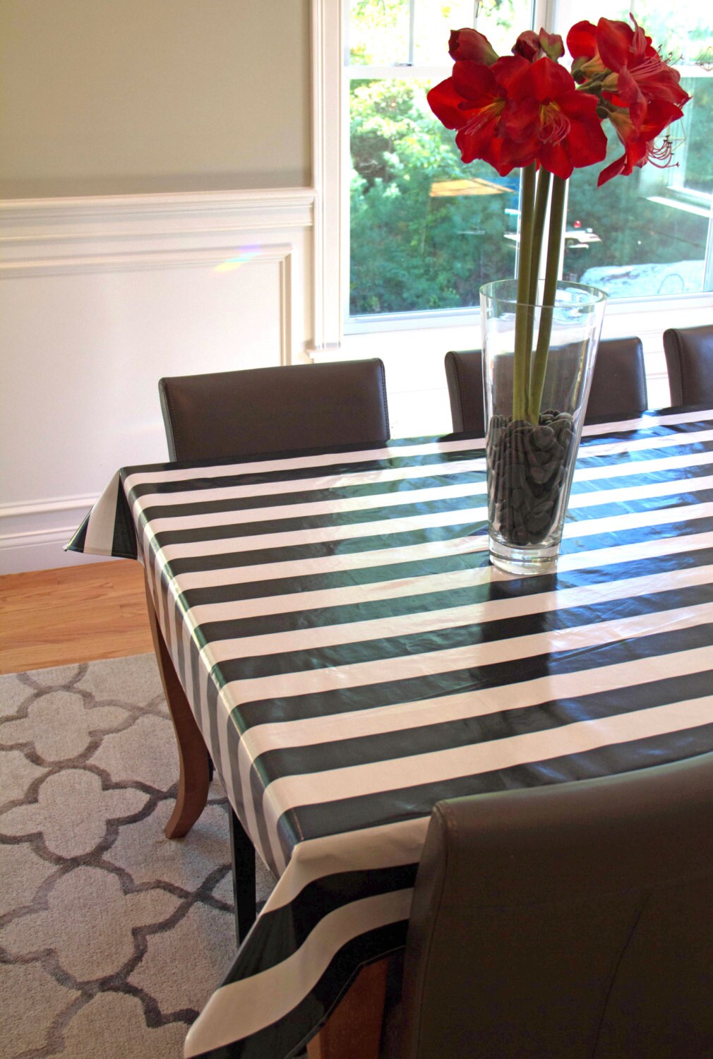 Laminated Cotton Aka Oilcloth Tablecloth Custom Size and Fit | Etsy