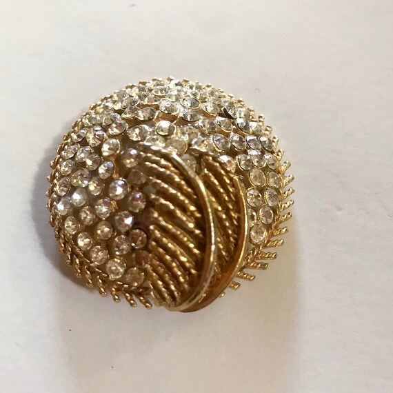 Vintage brooch designer coro - Gem