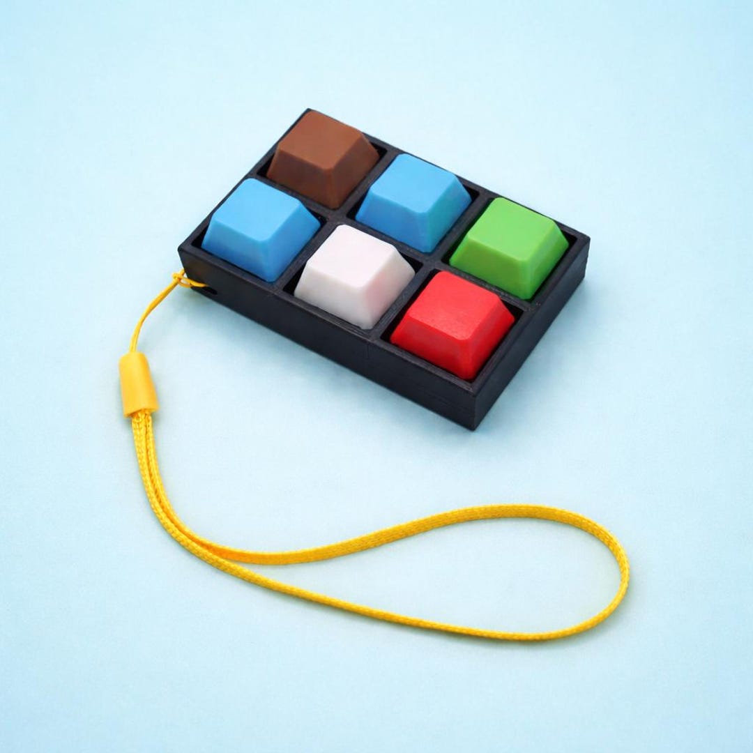 DIY - Build Your Own Fidget Clicker - Six Keys 2x3 - Etsy