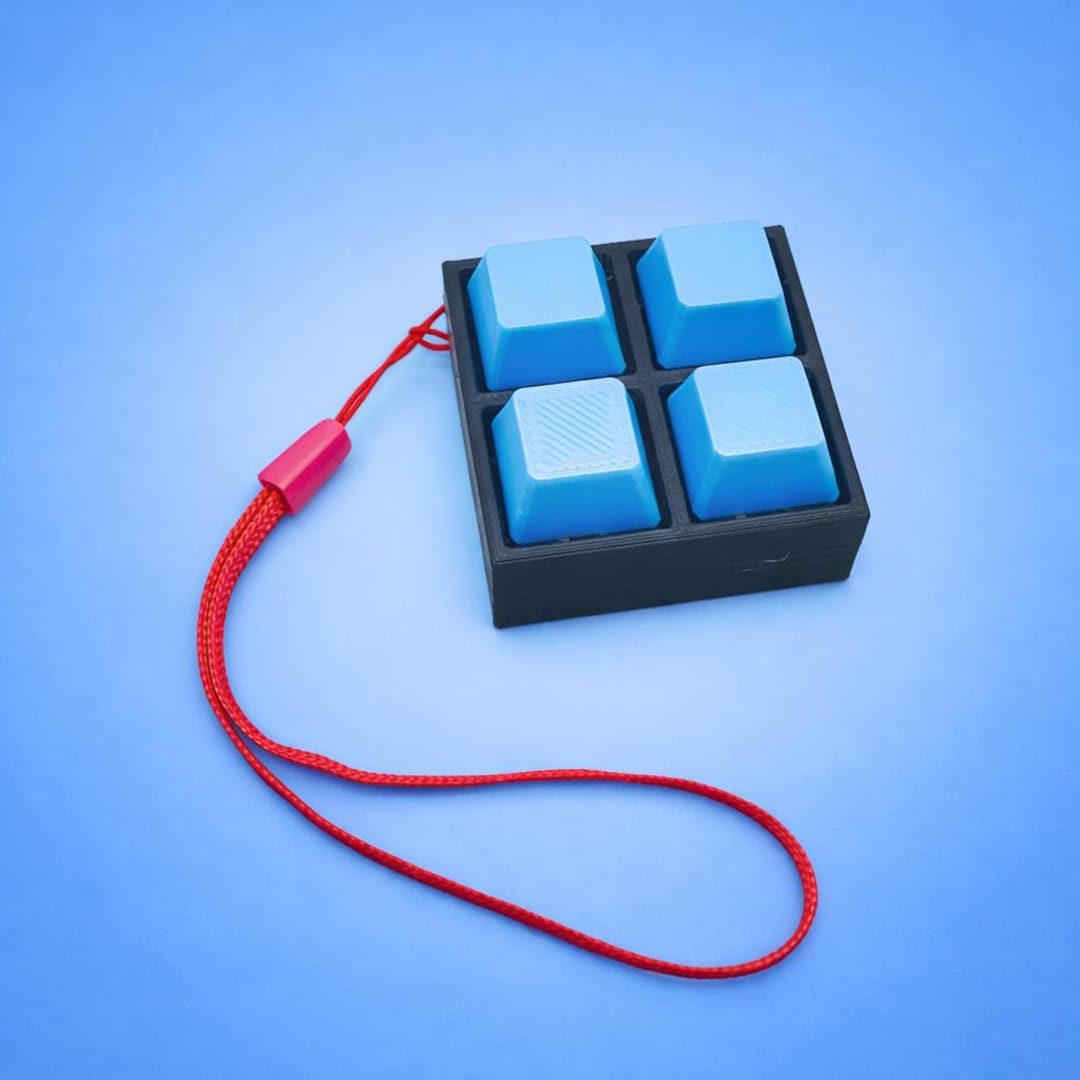 DIY - Build Your Own Fidget Clicker - Quad 2x2 Key - Etsy