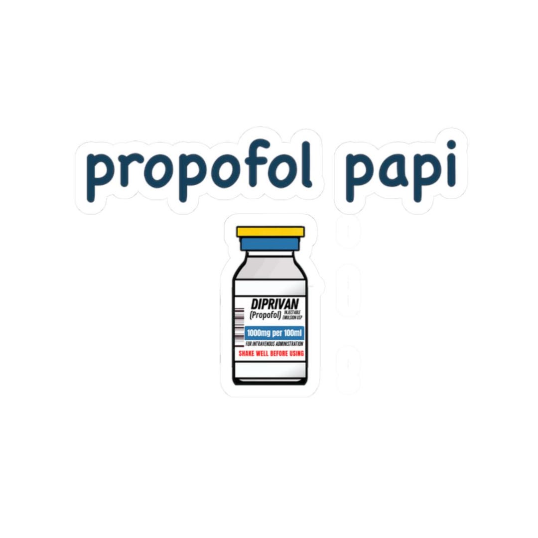 Propofol Papi Sticker - Etsy