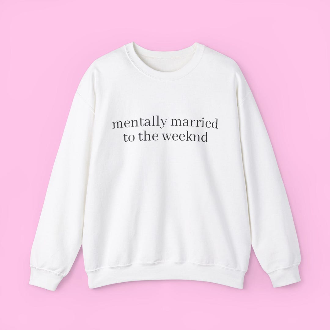 Mentally Married to the Weeknd Unisex Heavy Blend™ Crewneck Sweatshirt ...