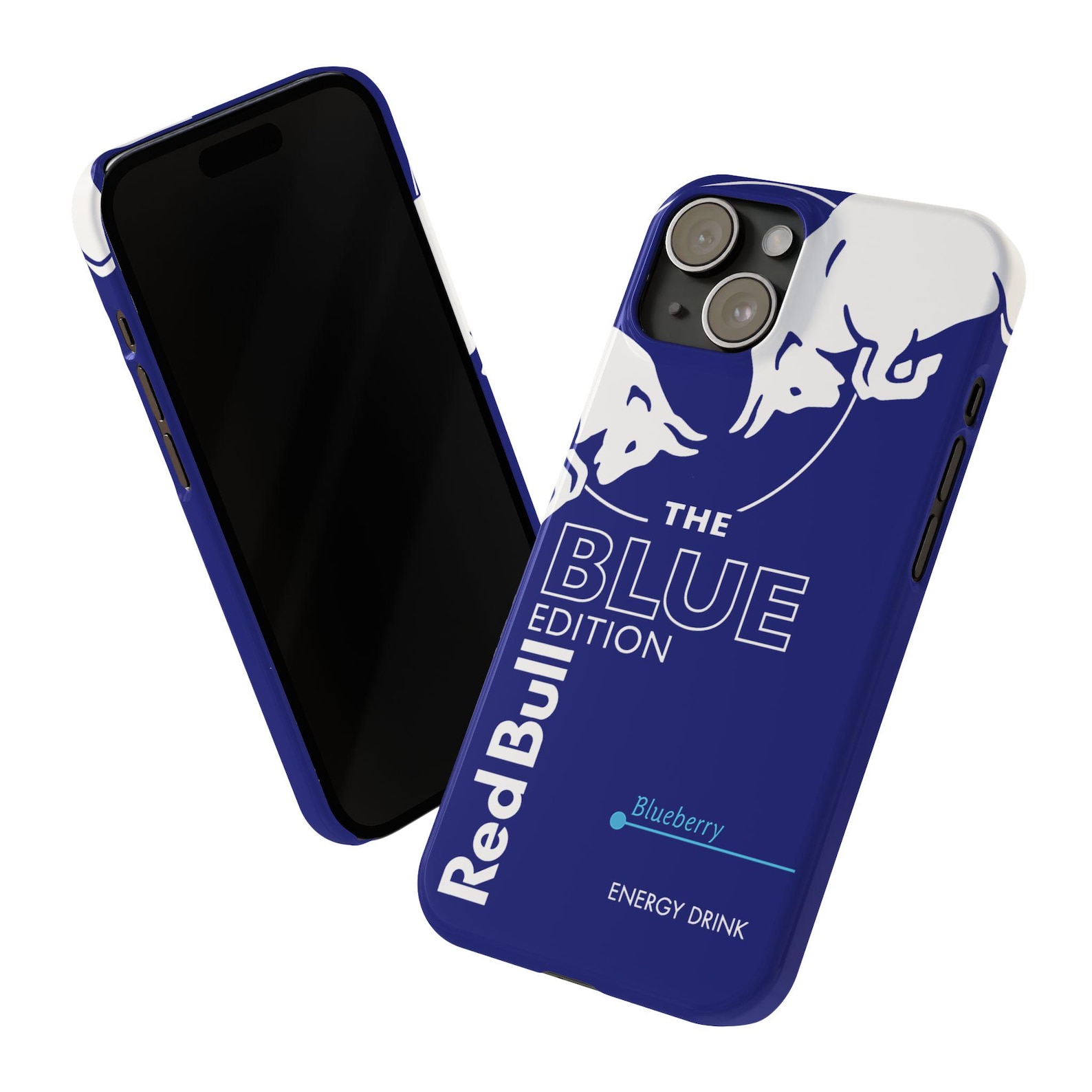 Red Bull Energy Drink iPhone Case - Blue Edition - Etsy