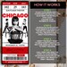 Personalized Chicago Musical Ticket Keepsake: Broadway Theater Gift - Etsy