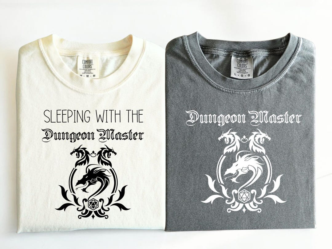 Comfort Colors® Dungeon Master and Sleeping With the Dungeon Master ...