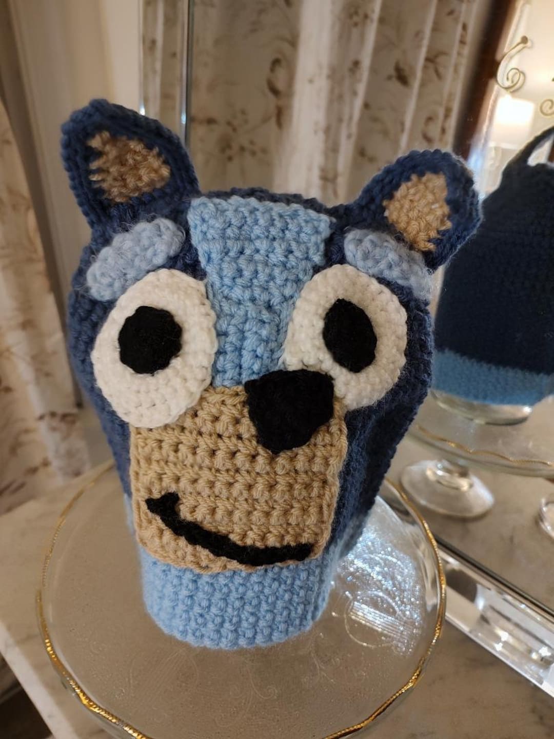 Bluey Inspired Winter Hat - Etsy