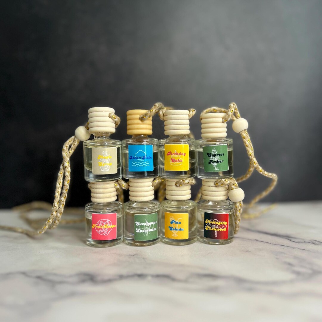 Hanging Car Air Freshener Diffuser: Reusable Car Accessories - Etsy