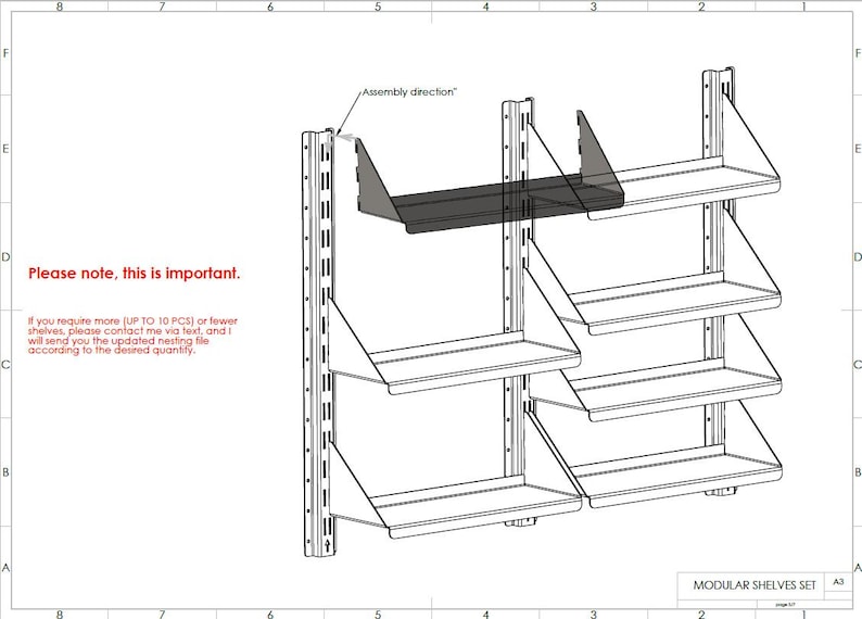 DIY Heavy Duty Sheet Metal Shelving: Modular Storage Solution (CNC DXF ...