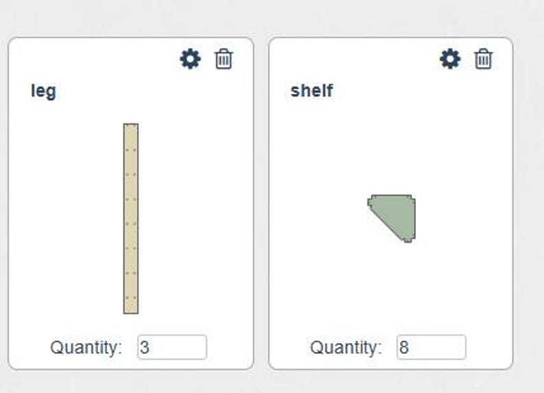 CNC Laser Cut 8-tier Corner Shelf DXF File (digital Download) - Etsy
