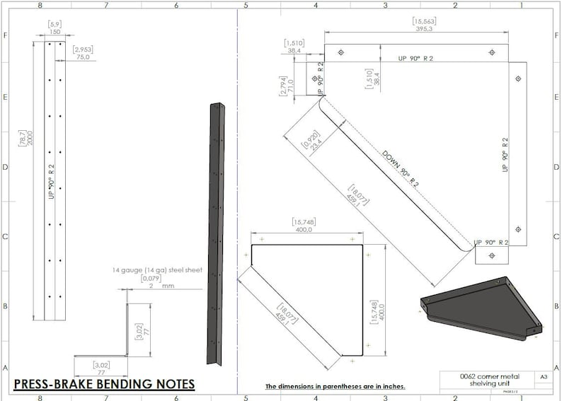 CNC Laser Cut 8-tier Corner Shelf DXF File (digital Download) - Etsy