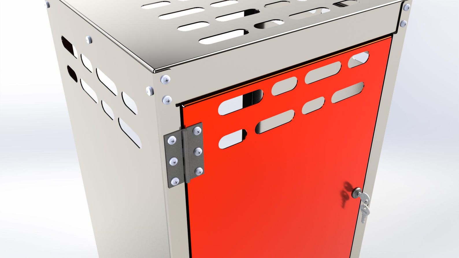 Sheet Metal Cabinet DXF Plans | Tool Box | (digital Download) - Etsy