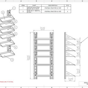 Sheet Metal Shelving: Modular Wall-mounted Storage, Laser , Plasma Cut ...